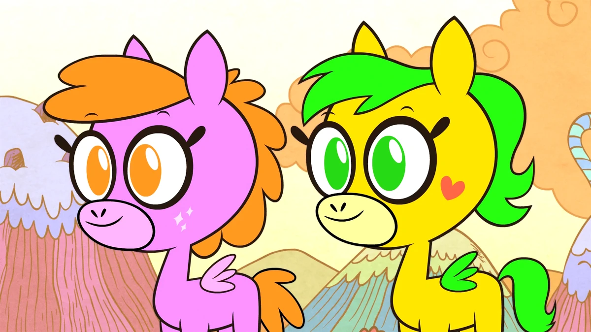 sparkleface and butterbean coloring pages