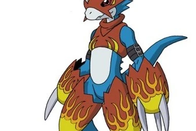 Flamedramon No Armor