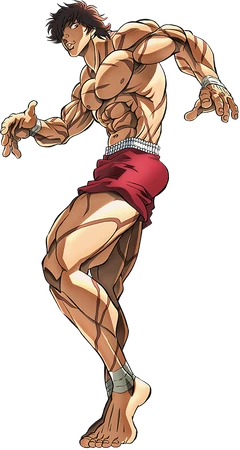 baki anime coloring pages