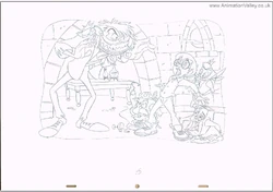 pagemaster coloring pages