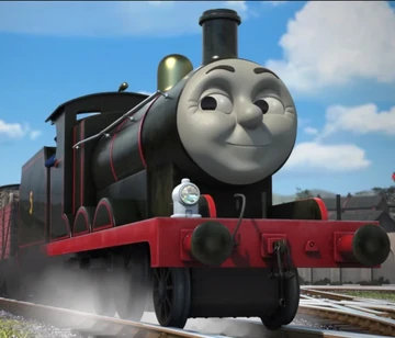 James The Red Engine Face