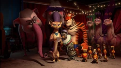 Madagascar 3 Tiger Hoop