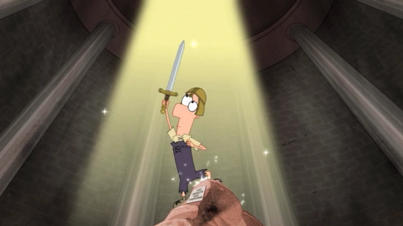 ¡Excaliferb! | Phineas y Ferb Wiki | Fandom