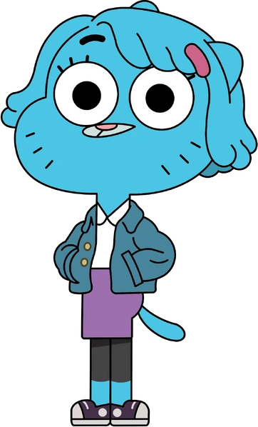 The Amazing World Of Gumball Nicole And Gumball