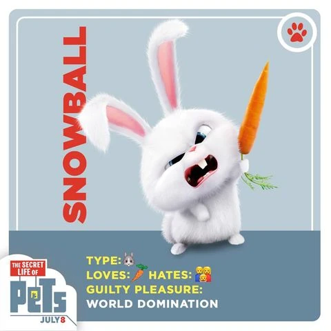 Snowball (The Secret Life of Pets)/Gallery | Heroes Wiki | Fandom