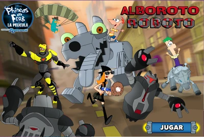 Alboroto Roboto | Phineas y Ferb Wiki | Fandom