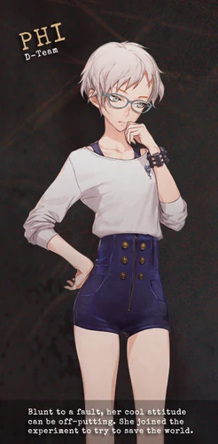 Phi (Zero Escape) | Heroes Wiki | Fandom