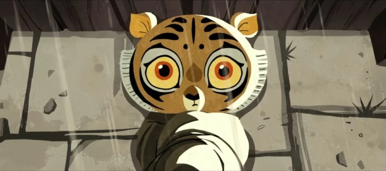 Kung Fu Panda Tigress And Po Hug