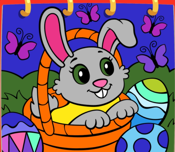 talking becca coloring pages