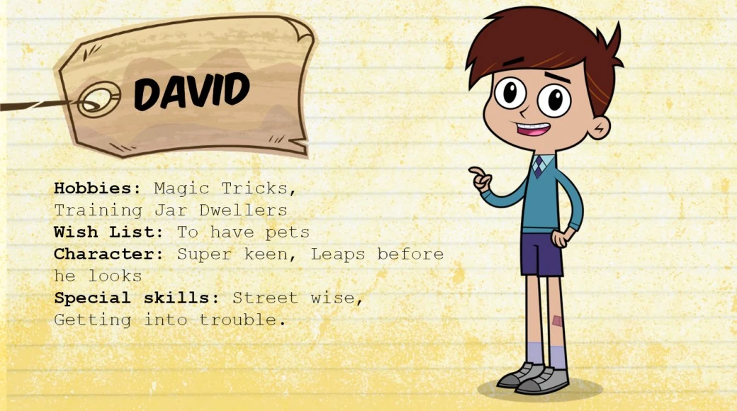 David (Jar Dwellers) | Heroes Wiki | Fandom