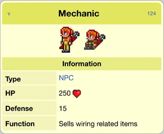 Mechanic (Terraria) | Heroes Wiki | Fandom