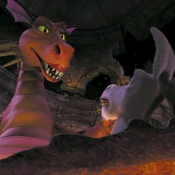 shrek 2001 dragon