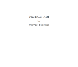 Pacific Rim (draft script) | Pacific Rim Wiki | Fandom