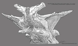 Pacific Rim Kaiju Slattern Drawing