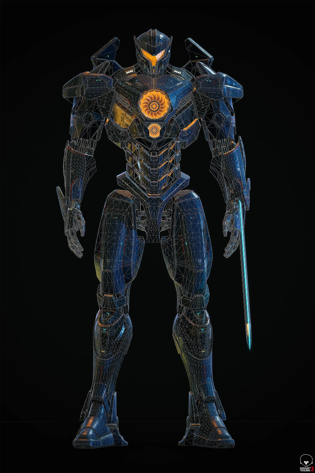 Pacific Rim Jaeger Gypsy Danger 3d Model