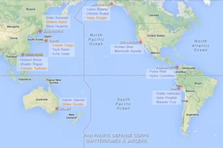 Pacific Rim Map Template