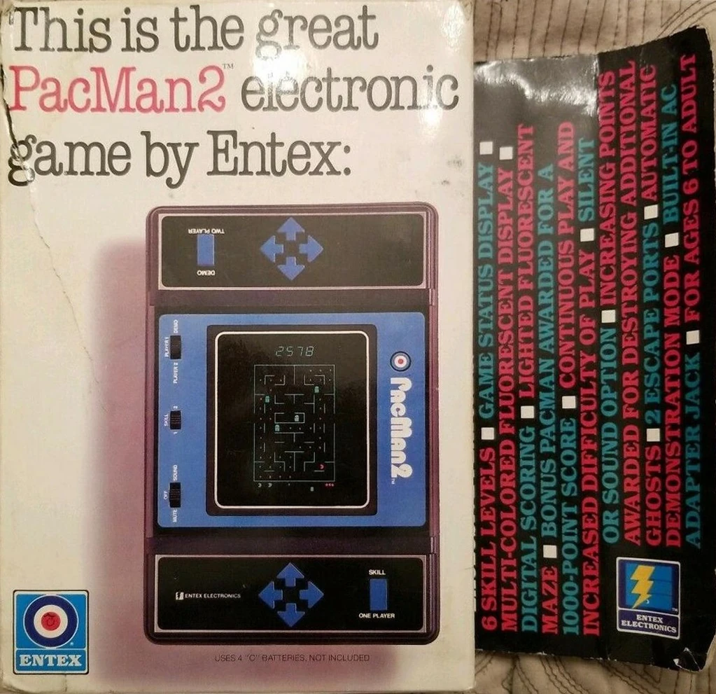 Electronic handheld games | Pac-Man Wiki | Fandom