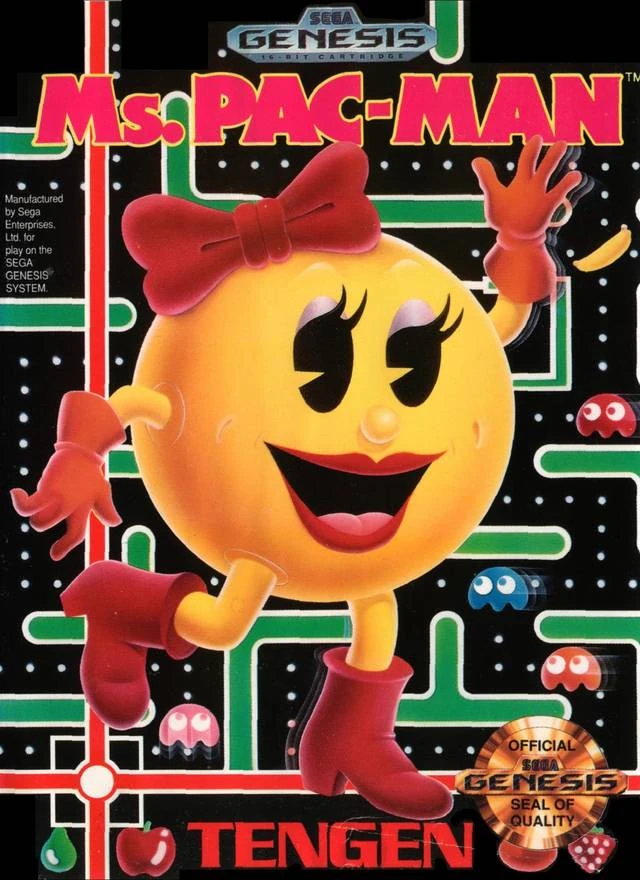 Ms. Pac-Man (Tengen) | Pac-Man Wiki | Fandom