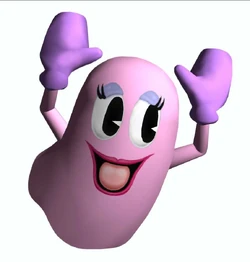 Pink Ghost From Pacman