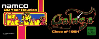 Ms. Pac-Man/Galaga | Pac-Man Wiki | Fandom