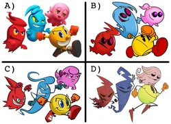 pacman ghosts personalities