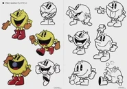 History of Pac-Man artwork style guides | Pac-Man Wiki | Fandom