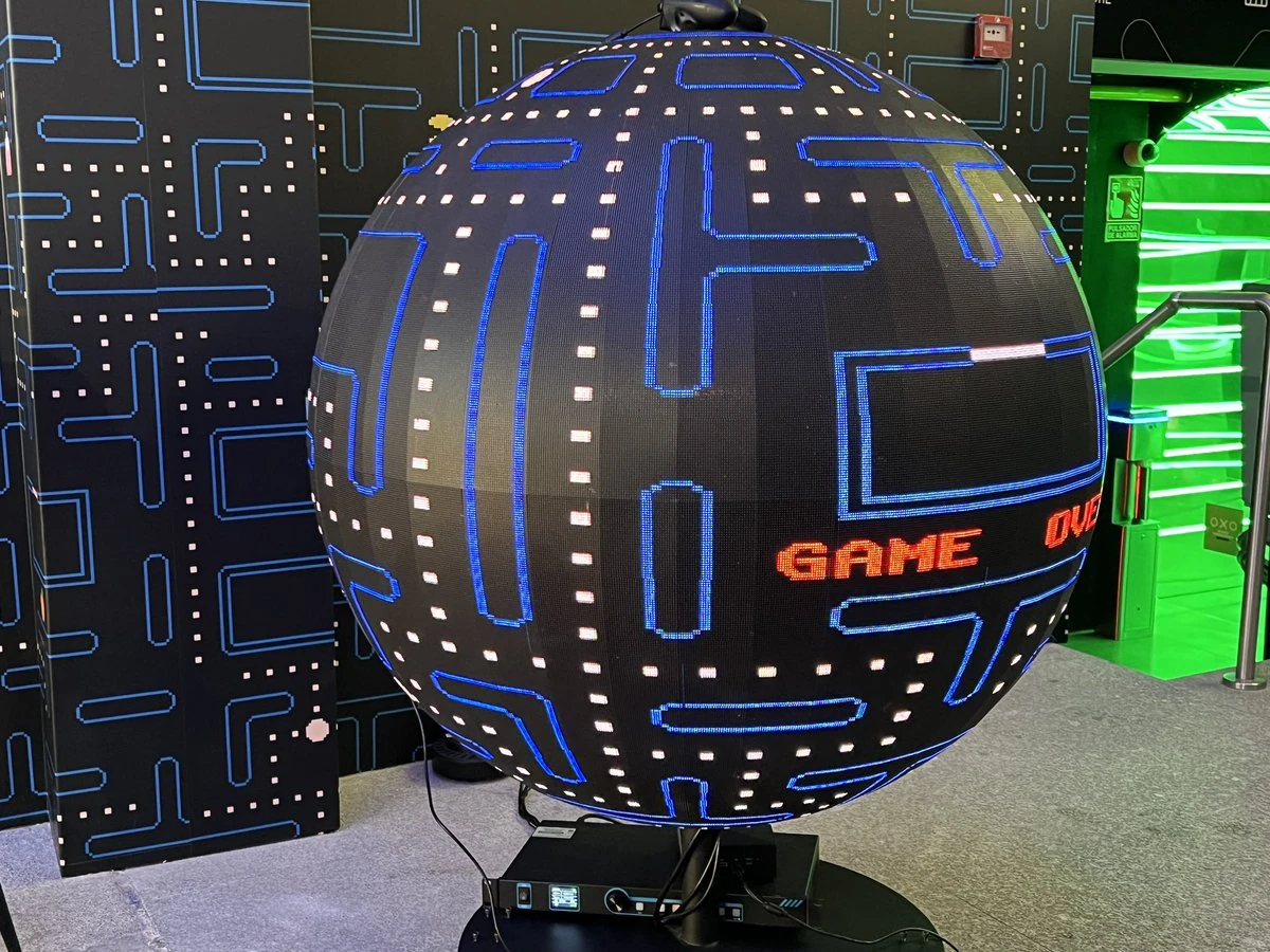 Pac-Man (spherical exhibit) | Pac-Man Wiki | Fandom