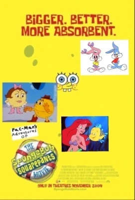 Pac-Man's Adventures of The SpongeBob SquarePants Movie | Pac-Man's ...