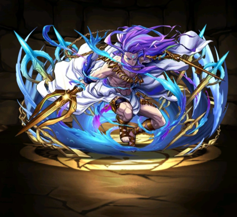 Ocean Deity of the Divine Transcendence, Neptune | Puzzle & Dragons ...