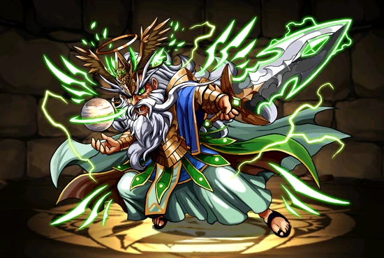 Zeus-Dios Descended! | Puzzle & Dragons Wiki | Fandom
