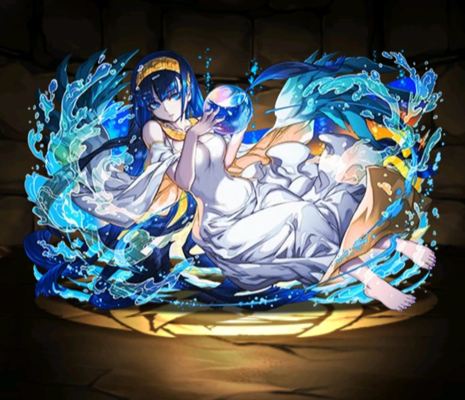 Holy Sea Deity of the Divine Transcendence, Isis | Puzzle & Dragons ...