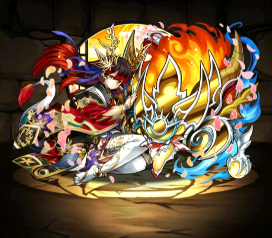 Dusk Scarlet Dragon Caller, Tsubaki | Puzzle & Dragons Wiki | Fandom