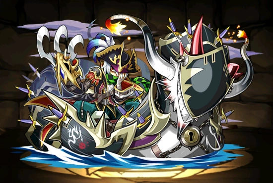 Black Pirate Dragon, Blackbeard | Puzzle & Dragons Wiki | Fandom