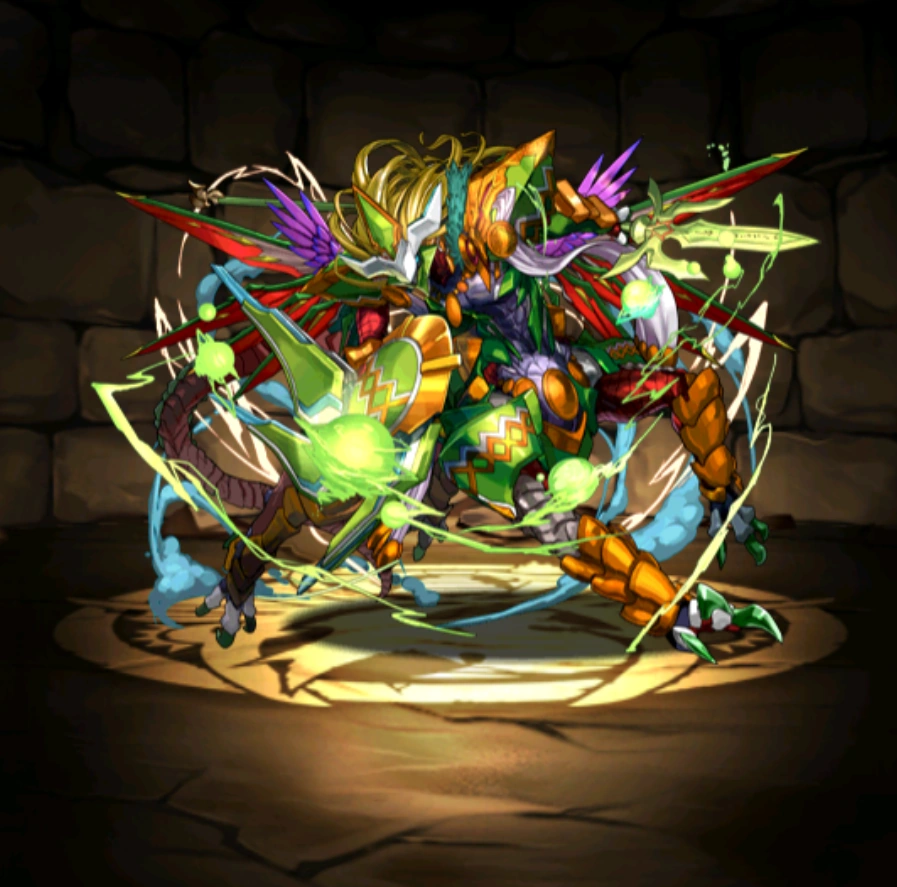 Light Lance God Odin Dragon, Stormwing Form | Puzzle & Dragons Wiki ...