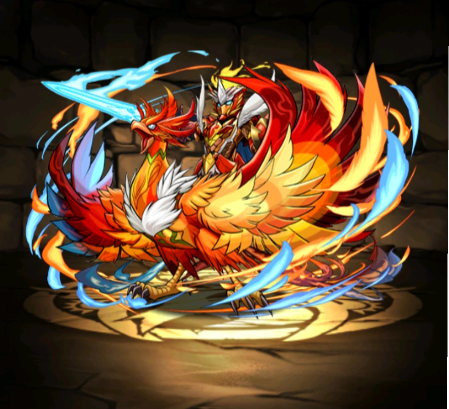 Phoenix Rider, Valen | Puzzle & Dragons Wiki | Fandom