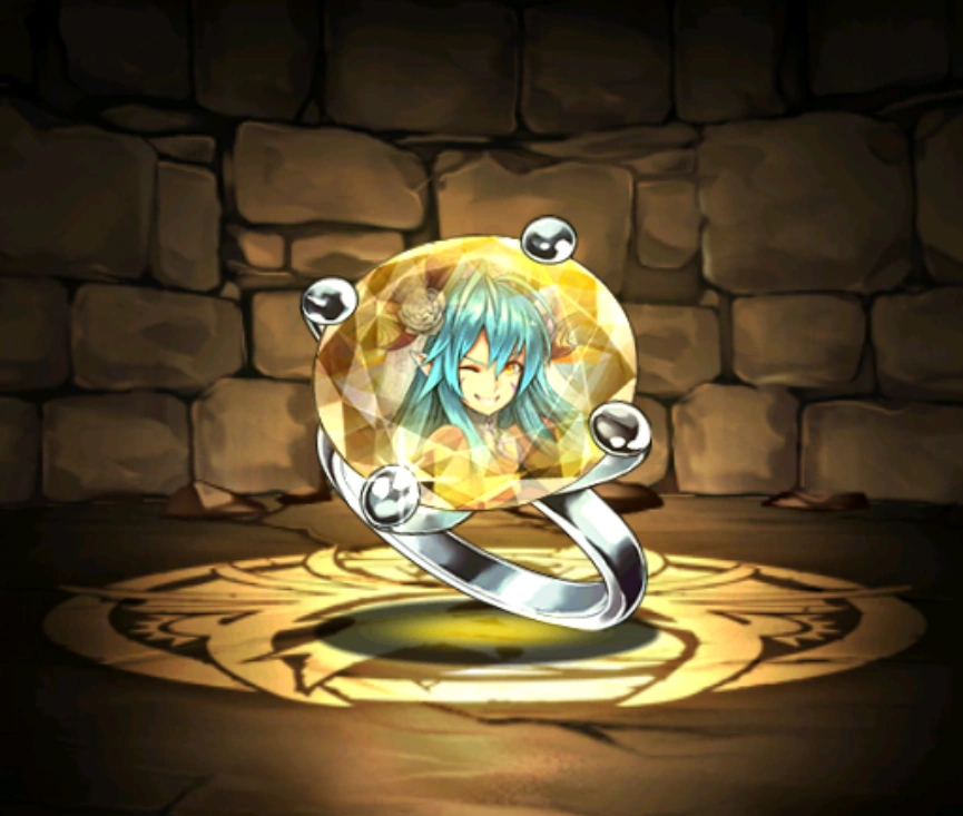 Stylish Newlywed, Moon Dragon Caller Satsuki's Ring | Puzzle & Dragons ...