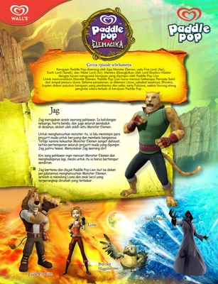 Daftar Komik Paddle Pop | Paddle Pop Adventures Wiki | Fandom
