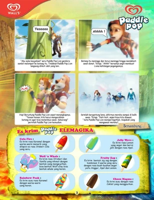 Daftar Komik Paddle Pop | Paddle Pop Adventures Wiki | Fandom