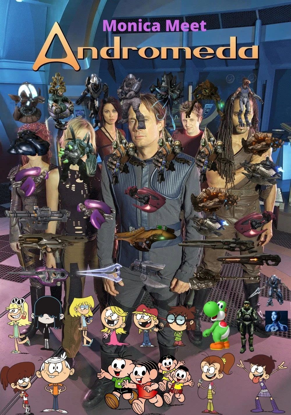 Monica Meet Andromeda | Paigeanddoraemon Wiki | Fandom