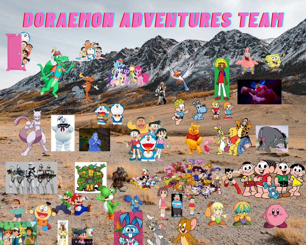 Doraemon Adventures Team | Paigeanddoraemon Wiki | Fandom