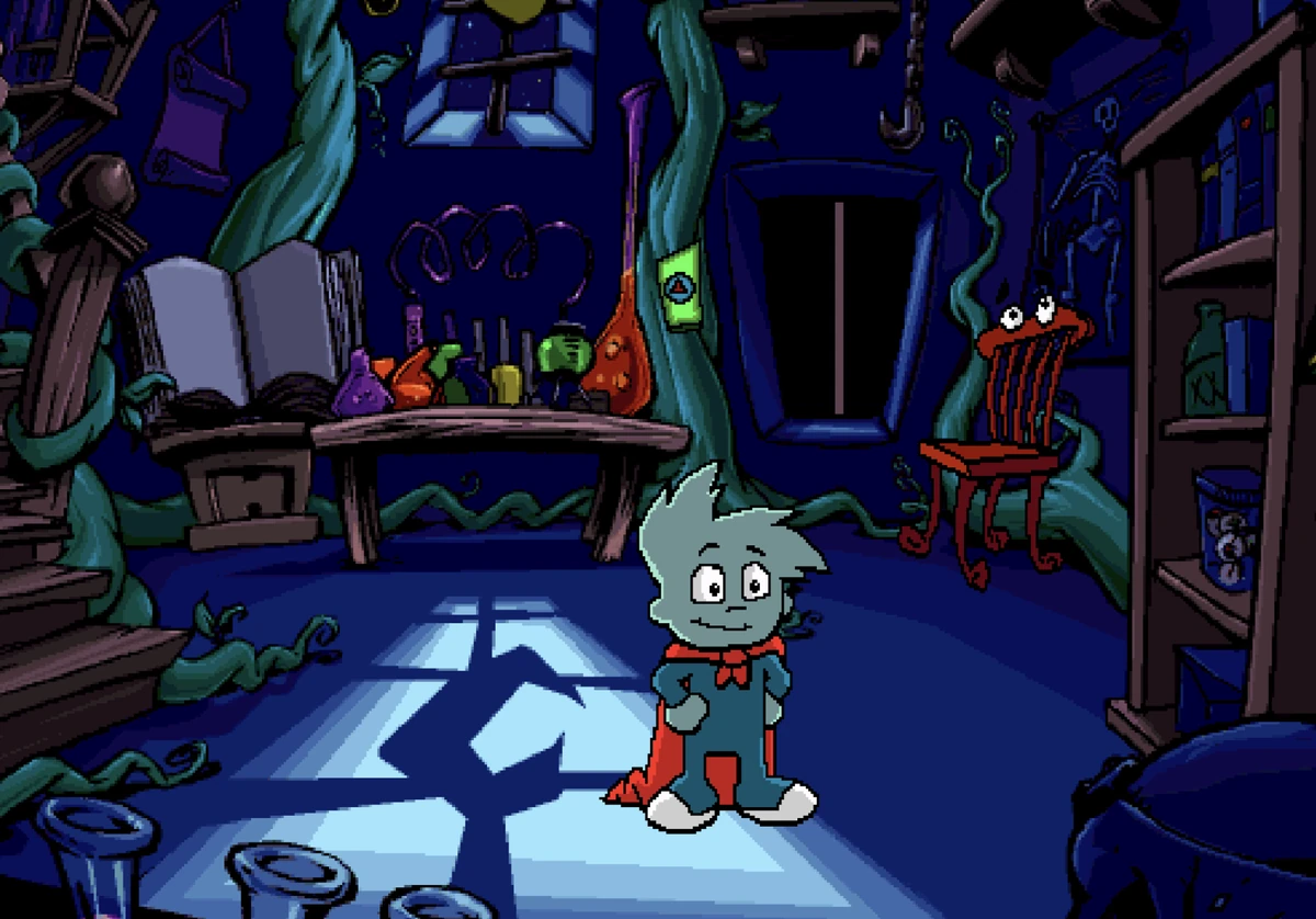 Darkness' Laboratory | Pajama Sam Wiki | Fandom