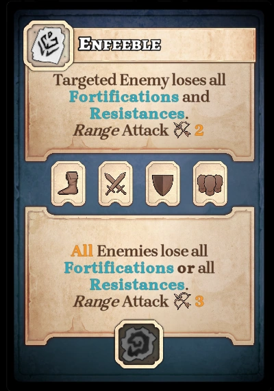 Enfeeble (Spell) | Paladin's Oath Wiki | Fandom