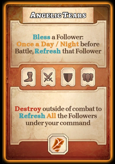 Angelic Tears (Relic) | Paladin's Oath Wiki | Fandom