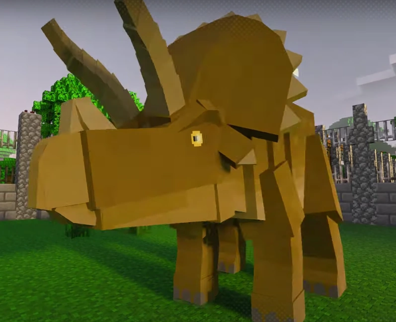 Triceratops/Gallery | Paleocraft Dinosaur Addon Wiki | Fandom