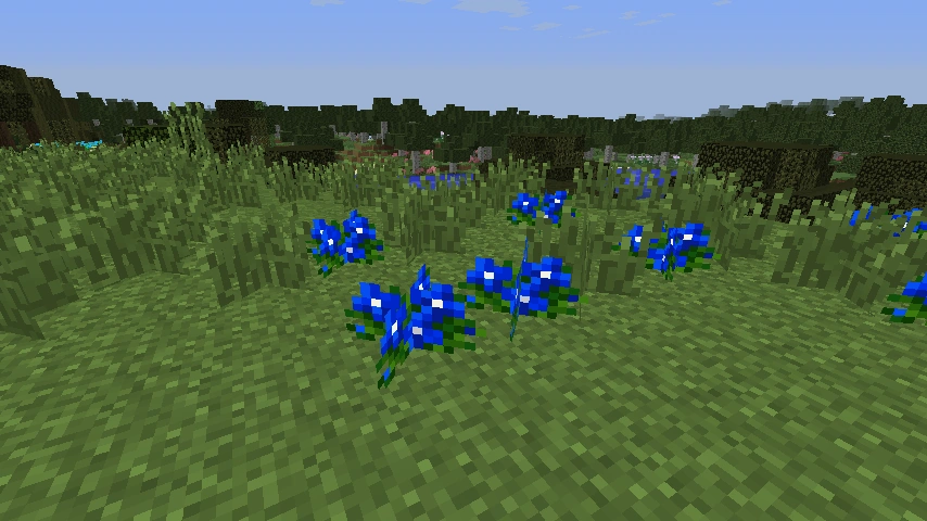 Blue Hydrangeas | Pam's Minecraft Mods Wiki | Fandom