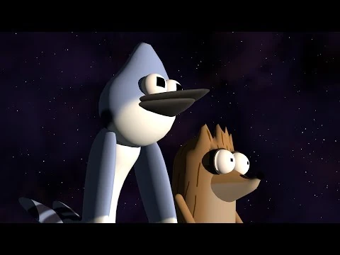 Spongebob Meets Regular Show