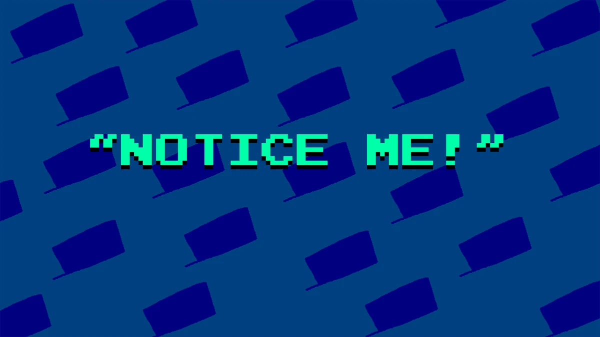 Notice Me! | Pan-Boy! Wiki | Fandom