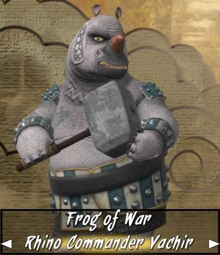 Rhino Commander Vachir | Kung Fu Panda: Showdown of Legendary Legends ...