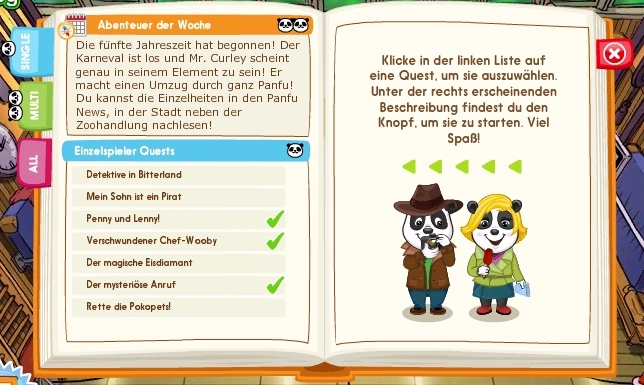 Abenteuerbuch | Panfu Wiki | Fandom