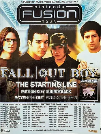 Nintendo Fusion Tour | Panic! At The Disco Wiki | Fandom